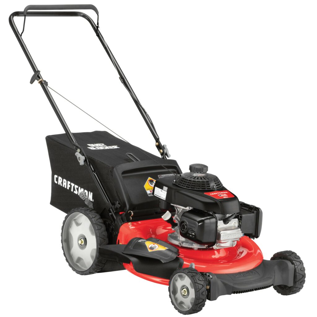 Push Mower With Honda Engine - Outside Gear