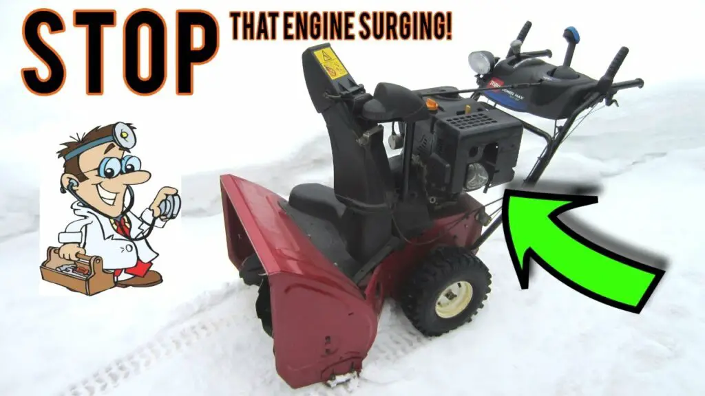 Snowblower Surging Idle - Outside Gear